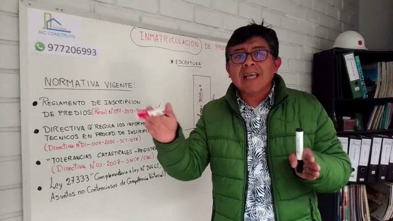 Cómo inscribir un terreno en el registro de la propiedad