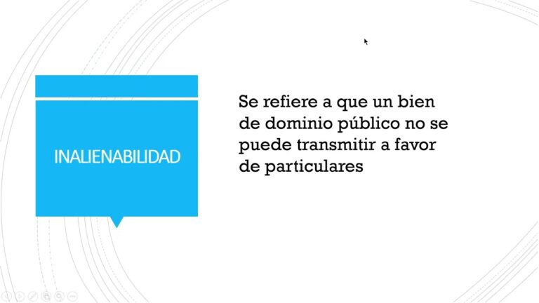 Inalienabilidad de bienes públicos