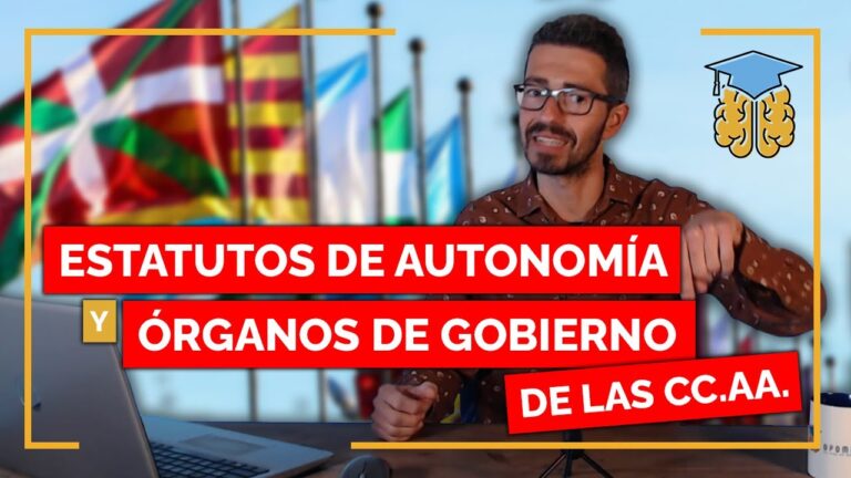 Los estatutos de autonomía: leyes orgánicas que garantizan la autonomía ...