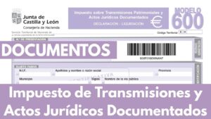 ¿Quién es el transmitente en el modelo 600?